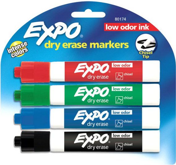 DRY ERASE MARKER 4PK EXPO CHSL | Southwest Virginia Community College